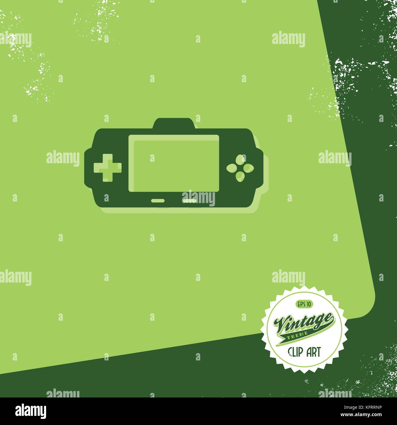 editable game console vector graphic art design illustration Stock ...