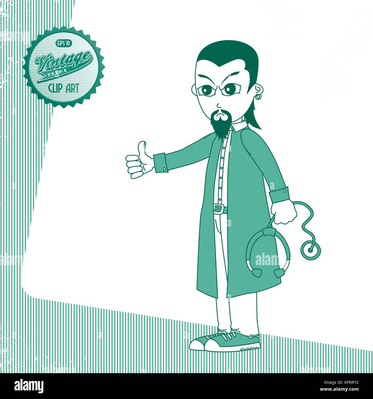 editable cartoon character vector graphic art design illustration Stock ...