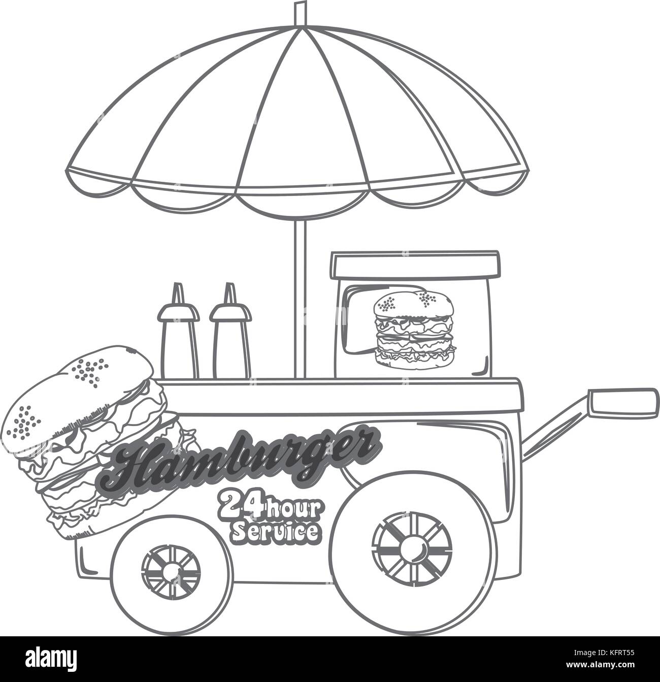 editable outline object art vector graphic art design illustration ...