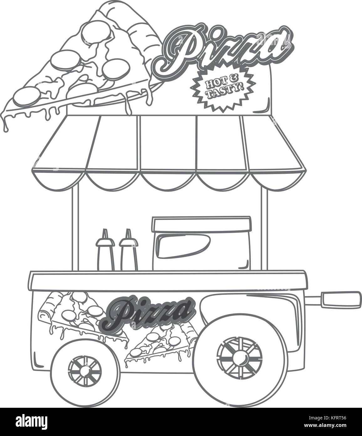 editable outline object art vector graphic art design illustration ...