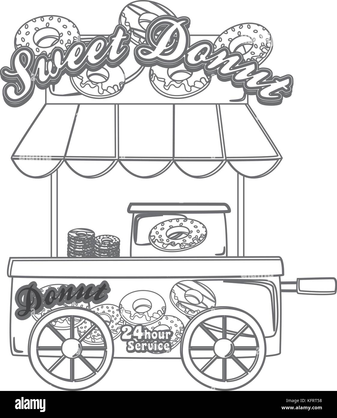 editable outline object art vector graphic art design illustration ...