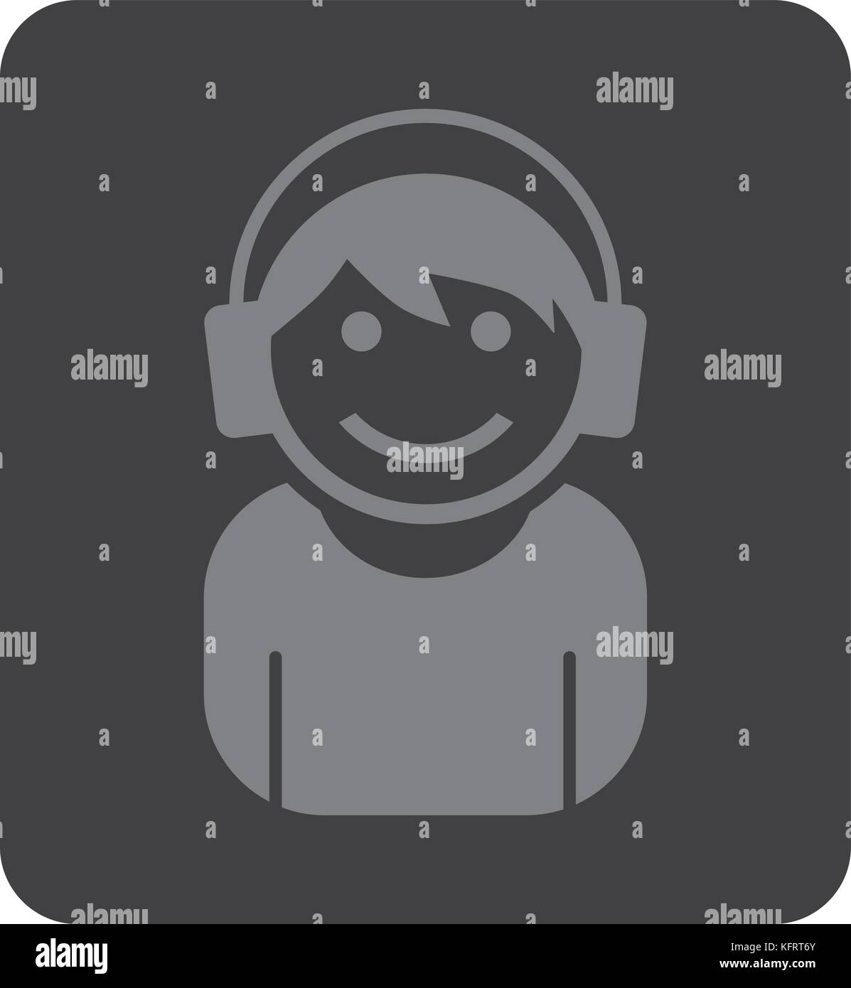 avatar portrait picture icon vector graphic art design illustration ...
