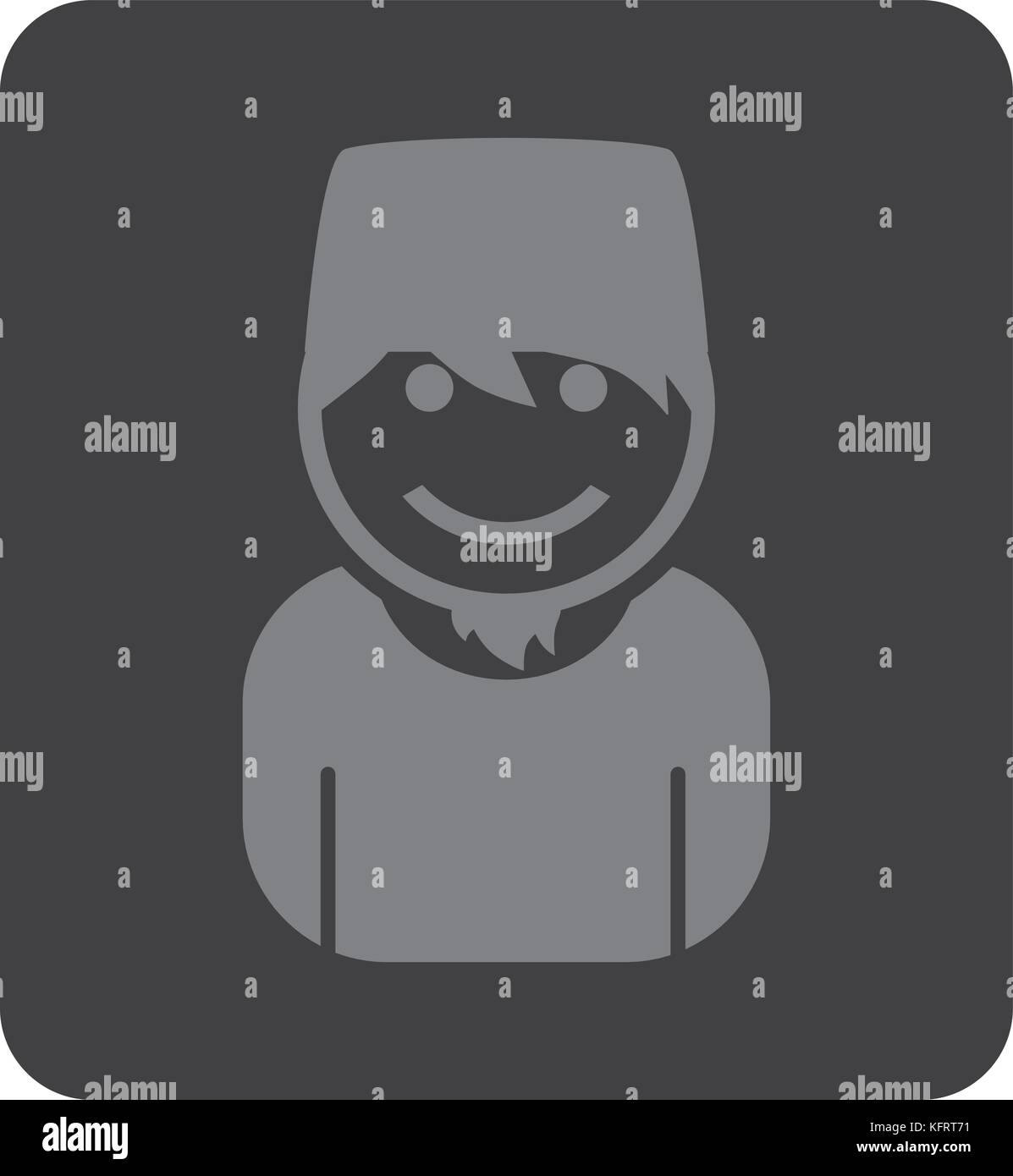 avatar portrait picture icon vector graphic art design illustration ...