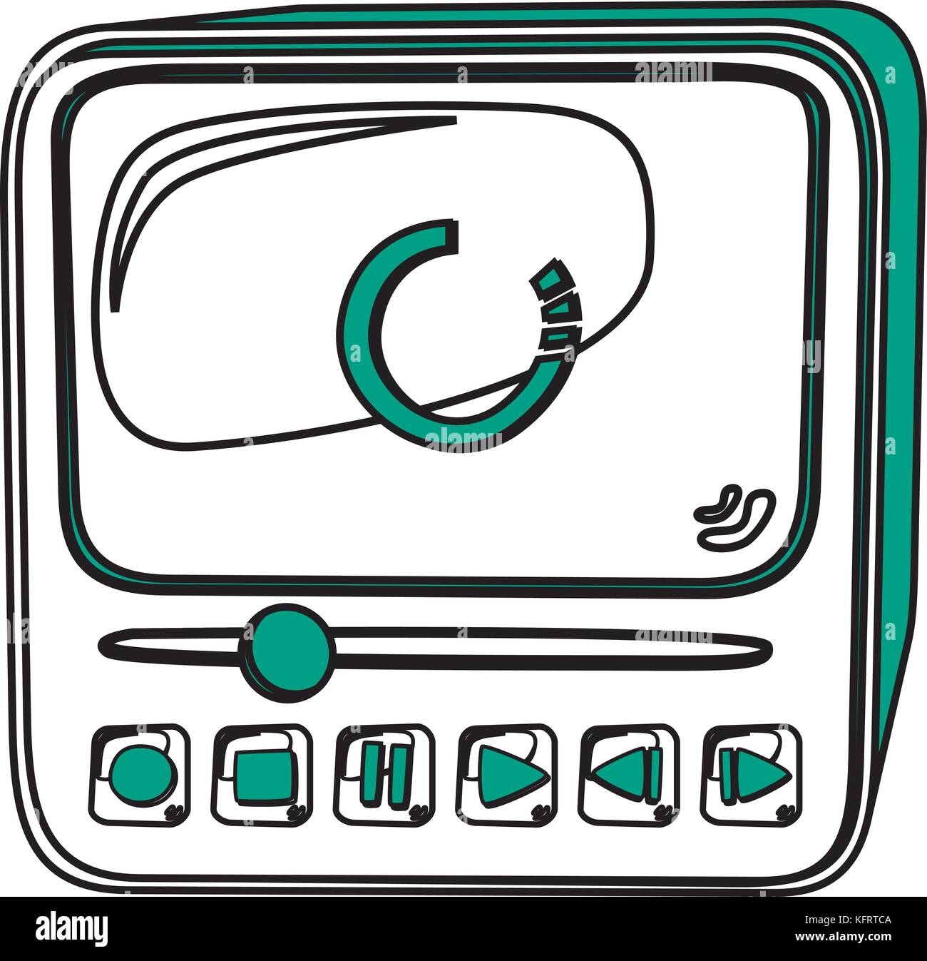 editable outline object art vector graphic art design illustration ...