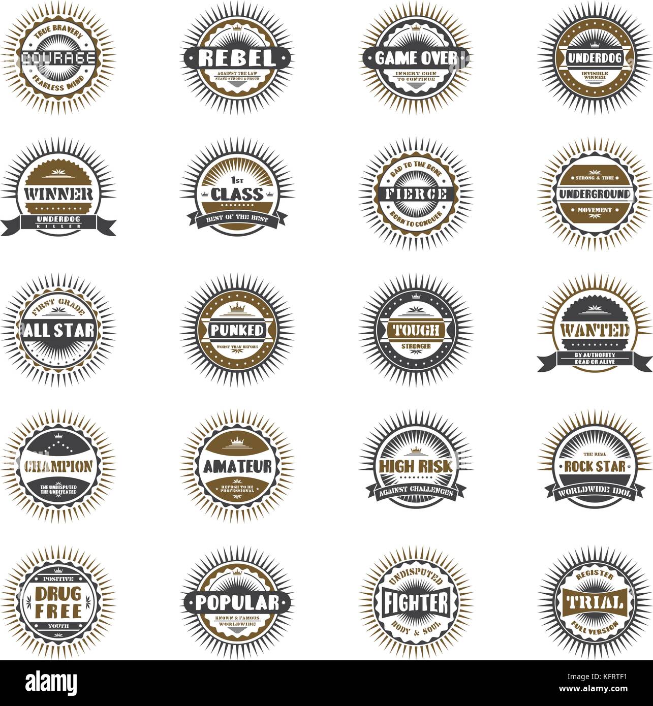 editable label sticker vector graphic art design illustration Stock ...