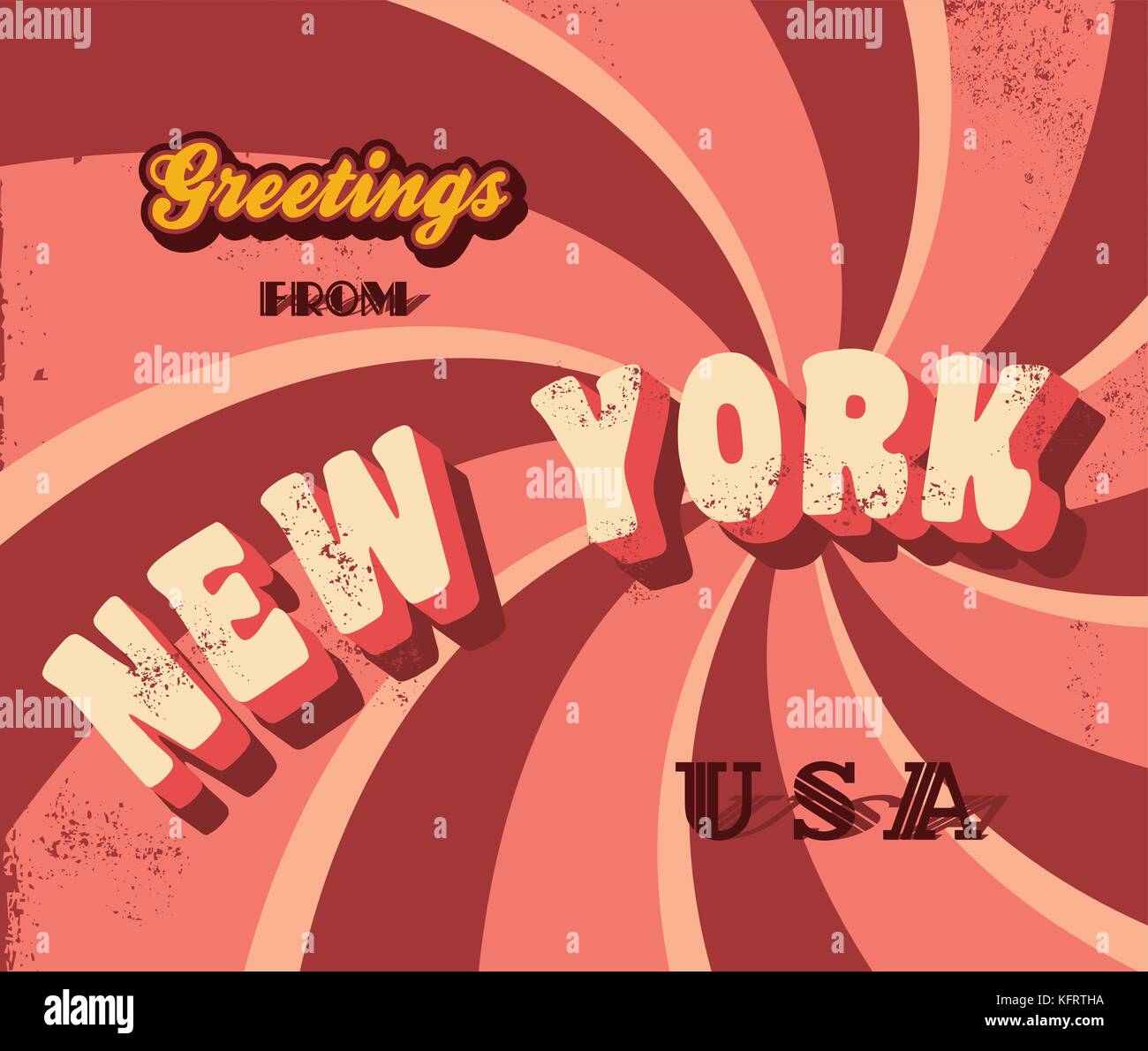 tourism greeting theme vector graphic art design illustration Stock ...