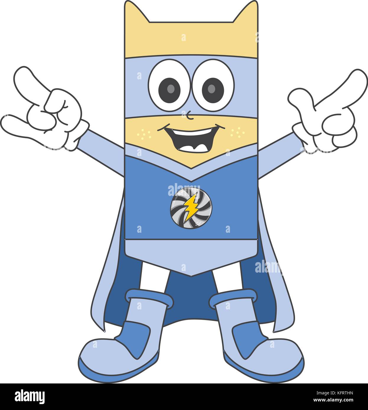 editable superhero character vector graphic art design illustration ...