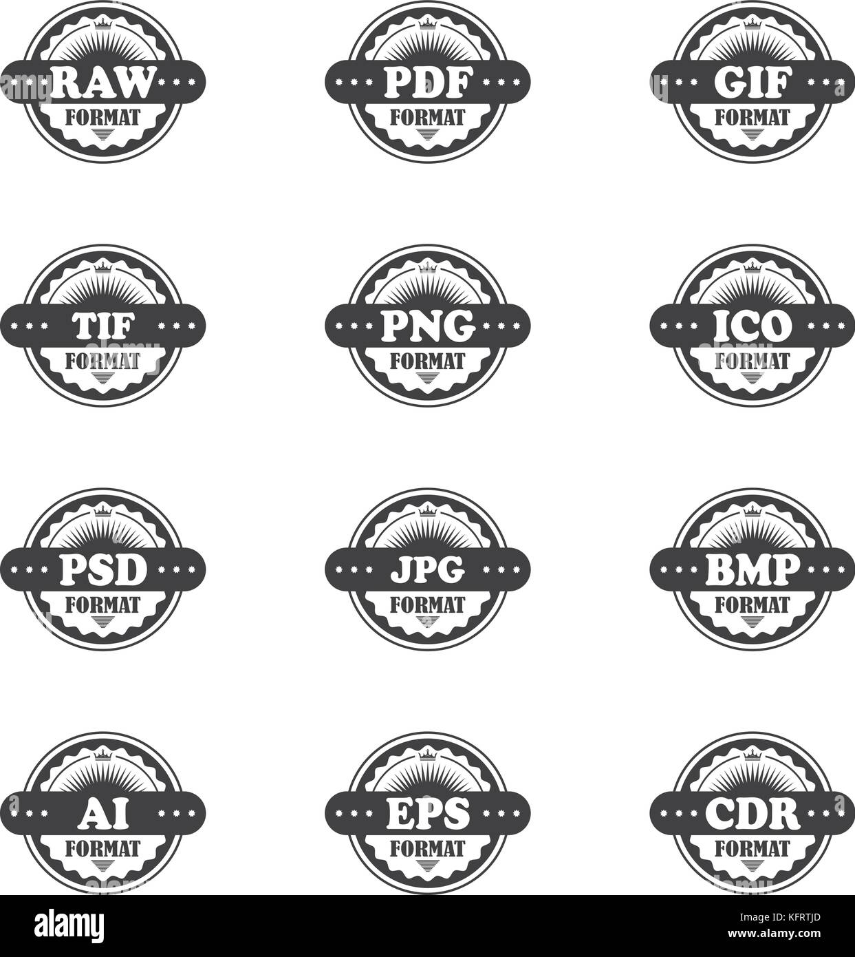 editable label sticker vector graphic art design illustration Stock ...