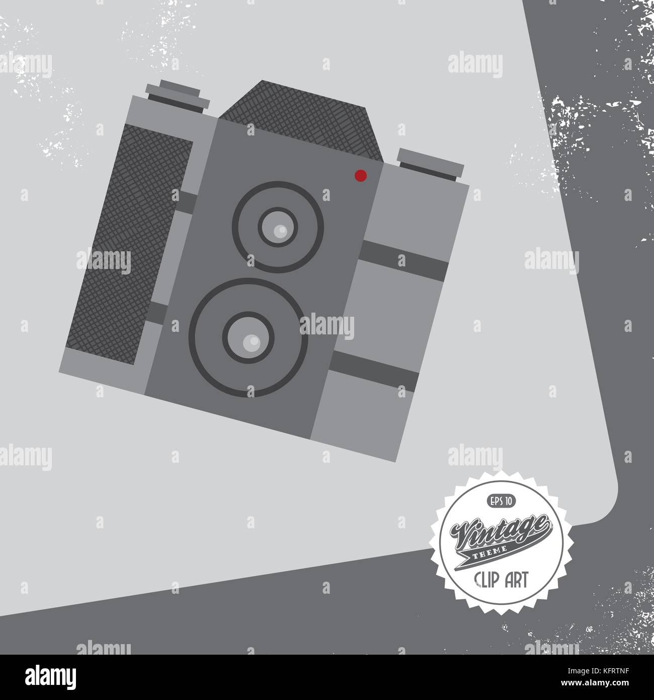 media interface camera vector graphic art illustration Stock Vector ...