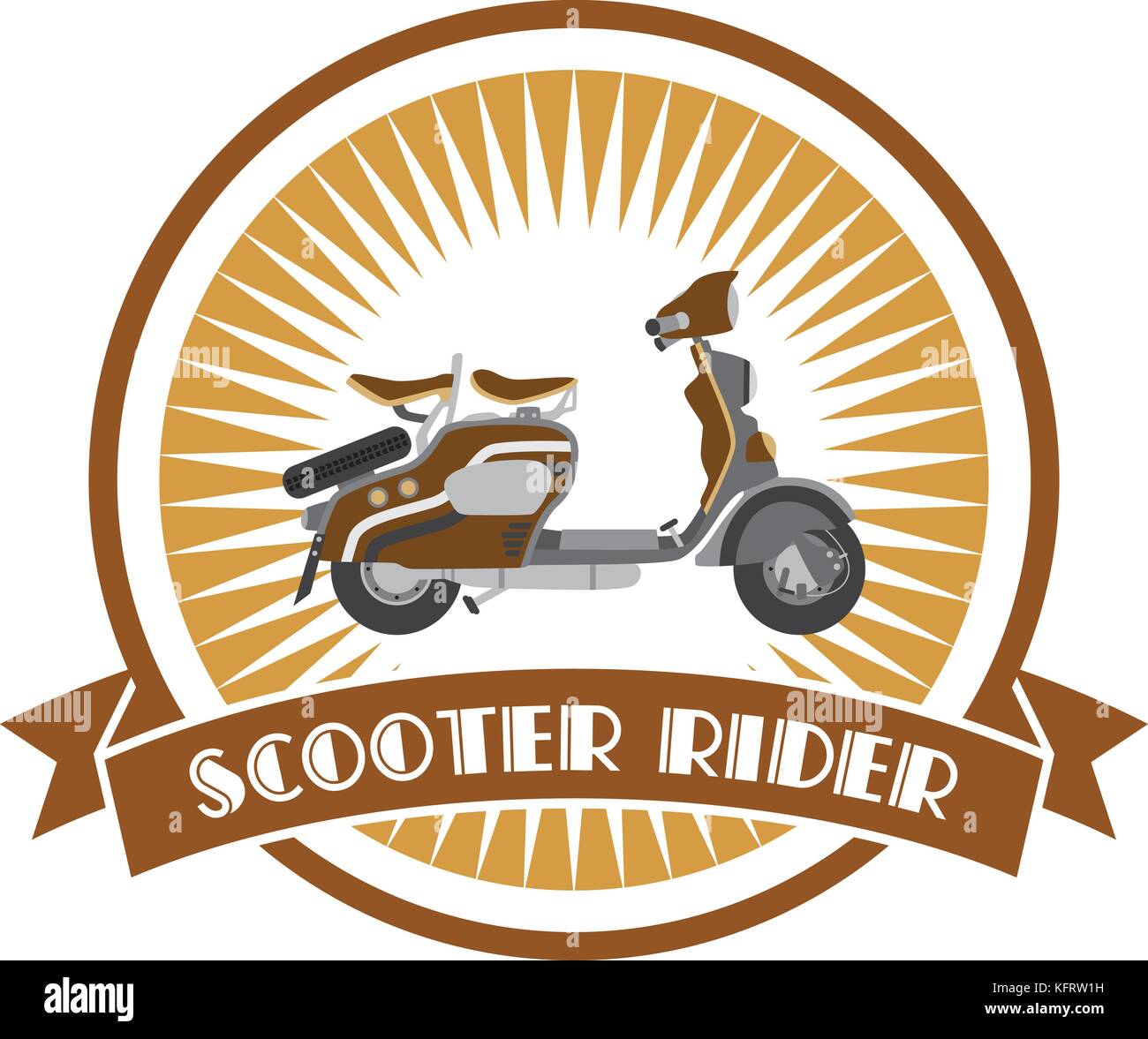 editable motorcycle theme art vector graphic art design illustration ...