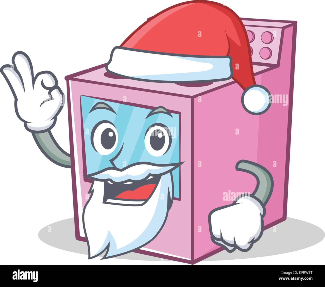 Santa gas stove character cartoon Stock Vector Image & Art - Alamy