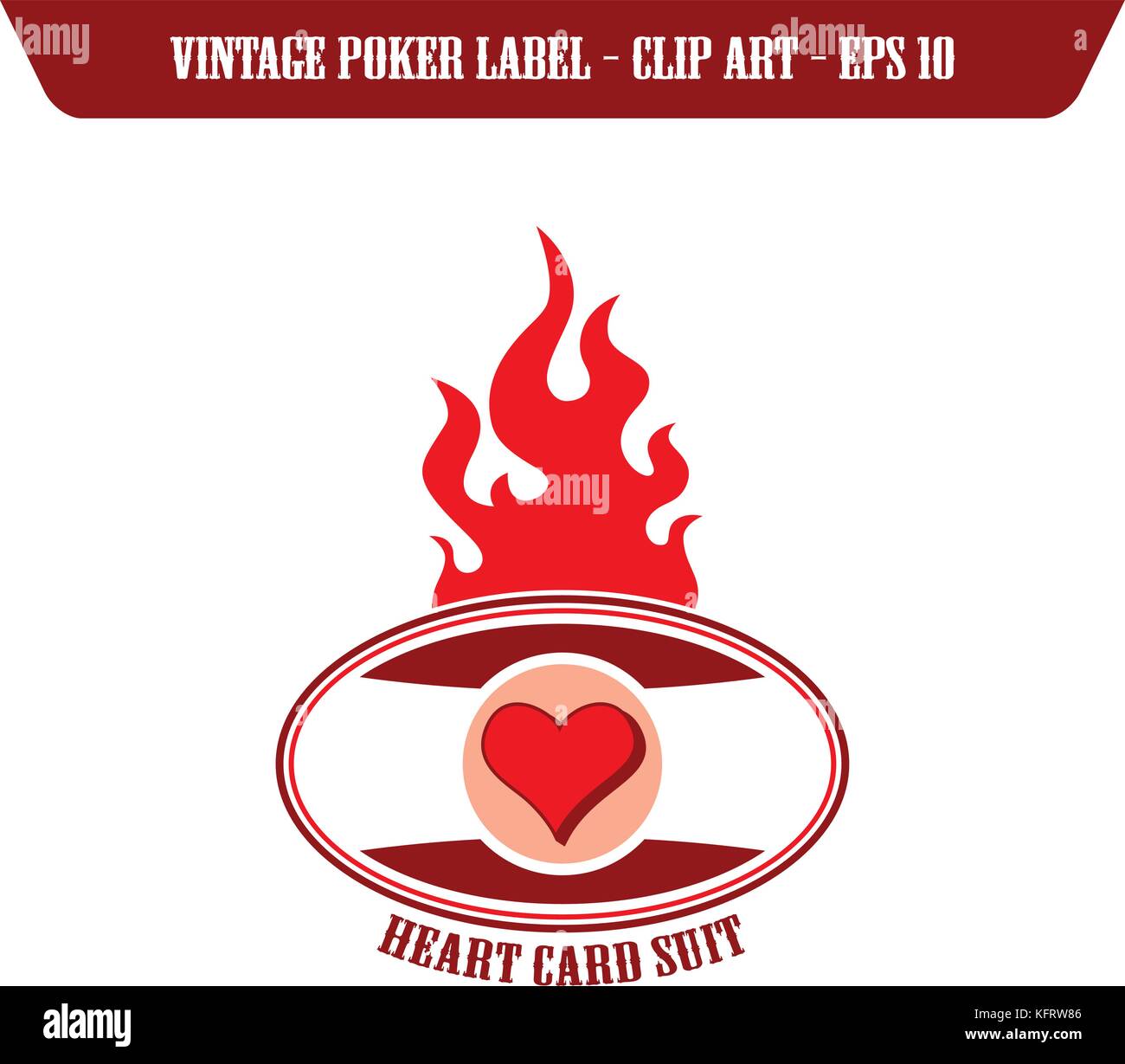 editable poker card suit theme vector graphic art design illustration ...