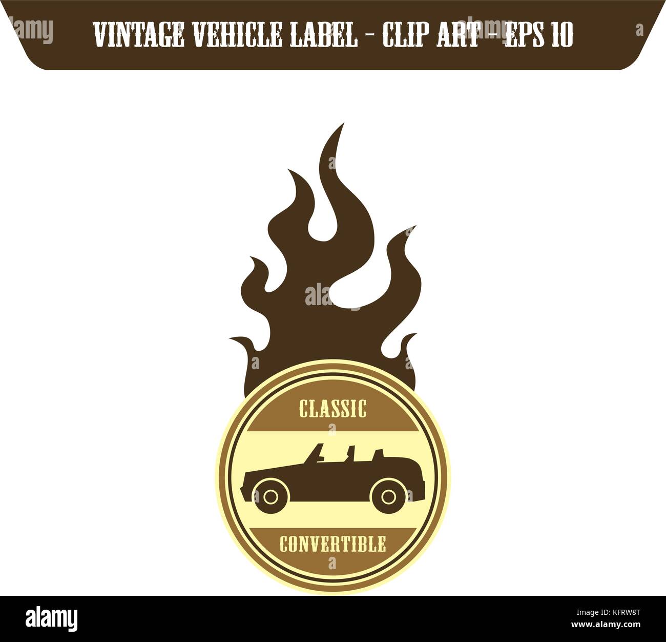 editable car vehicle theme vector graphic art design illustration Stock ...