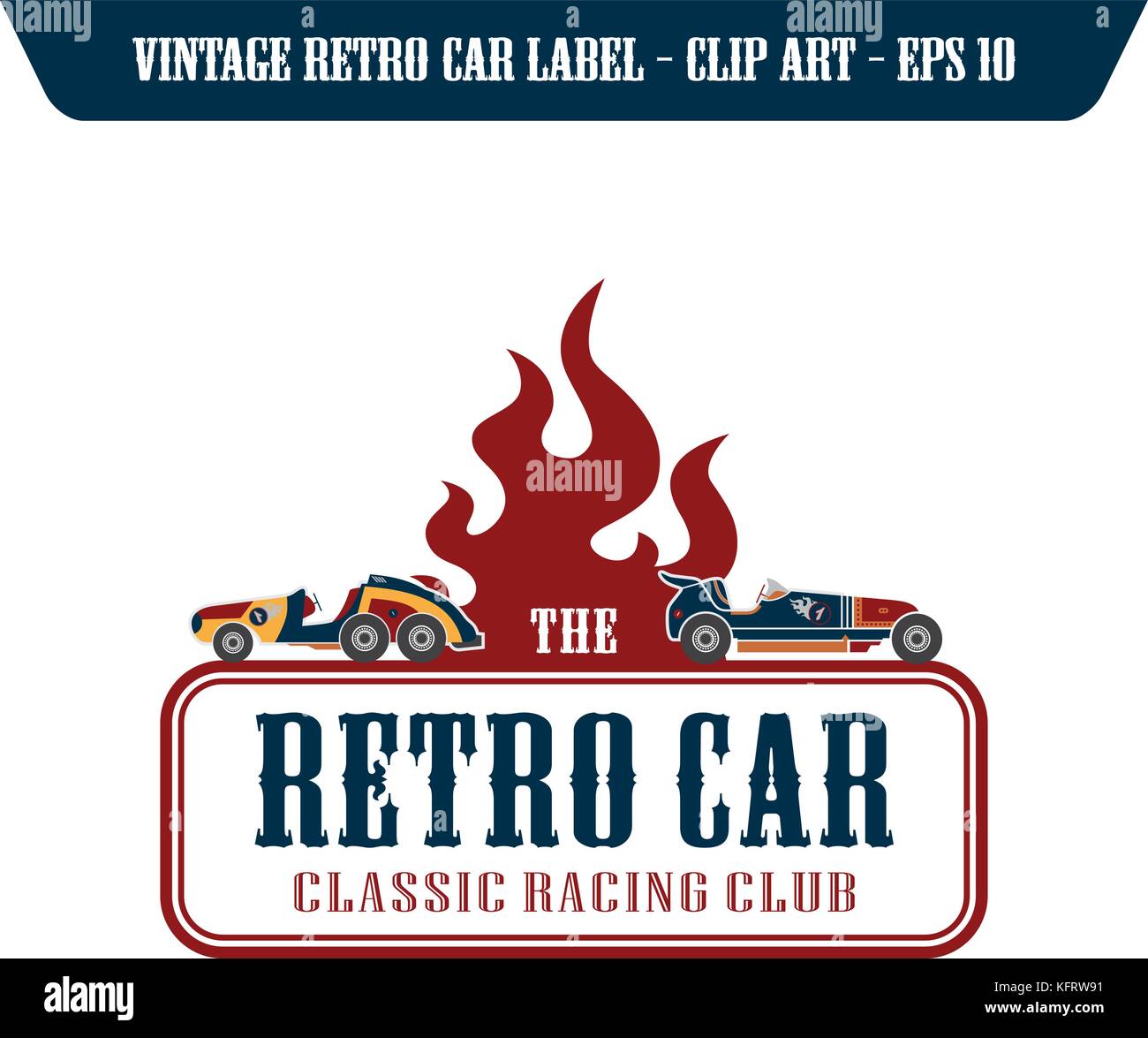 editable car vehicle theme vector graphic art design illustration Stock ...