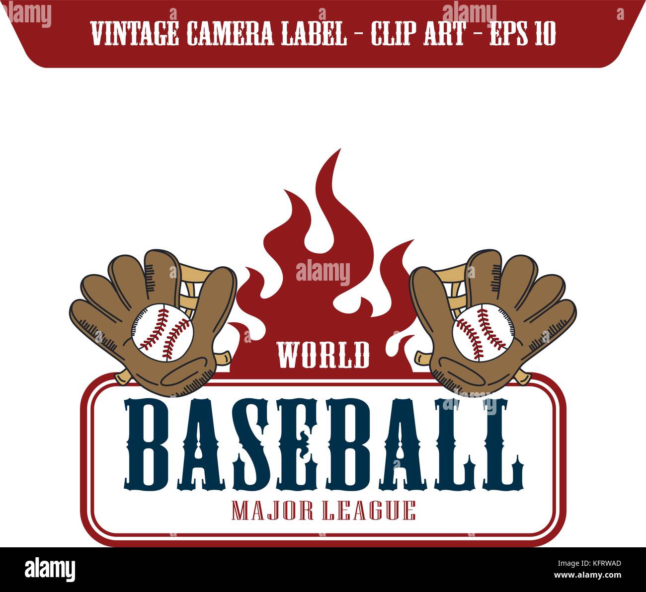 editable label baseball theme vector graphic art design illustration ...