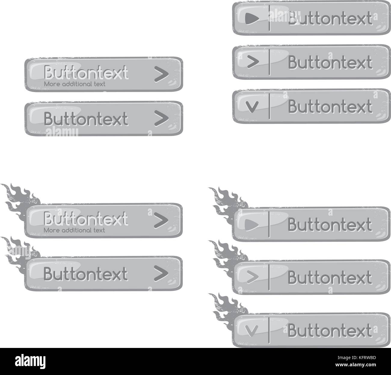 editable button theme vector graphic art design illustration Stock ...