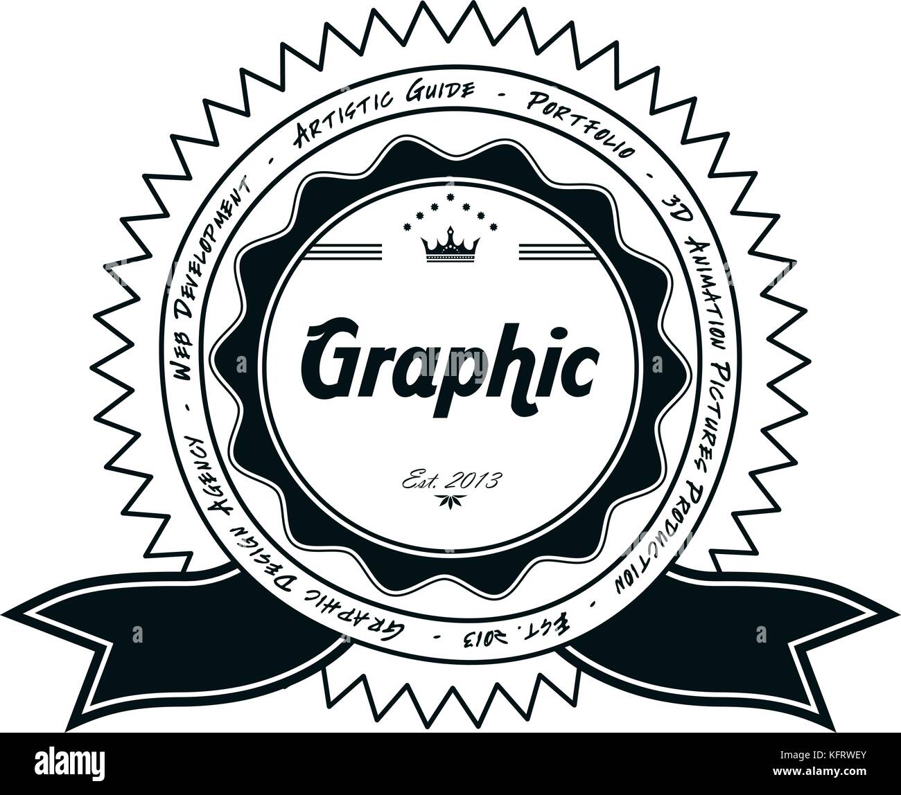 editable label sticker vector graphic art design illustration Stock ...