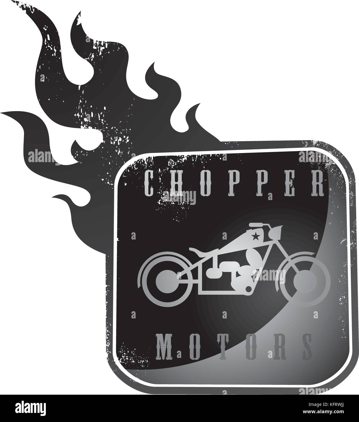 editable motorcycle theme vector graphic art design illustration Stock ...