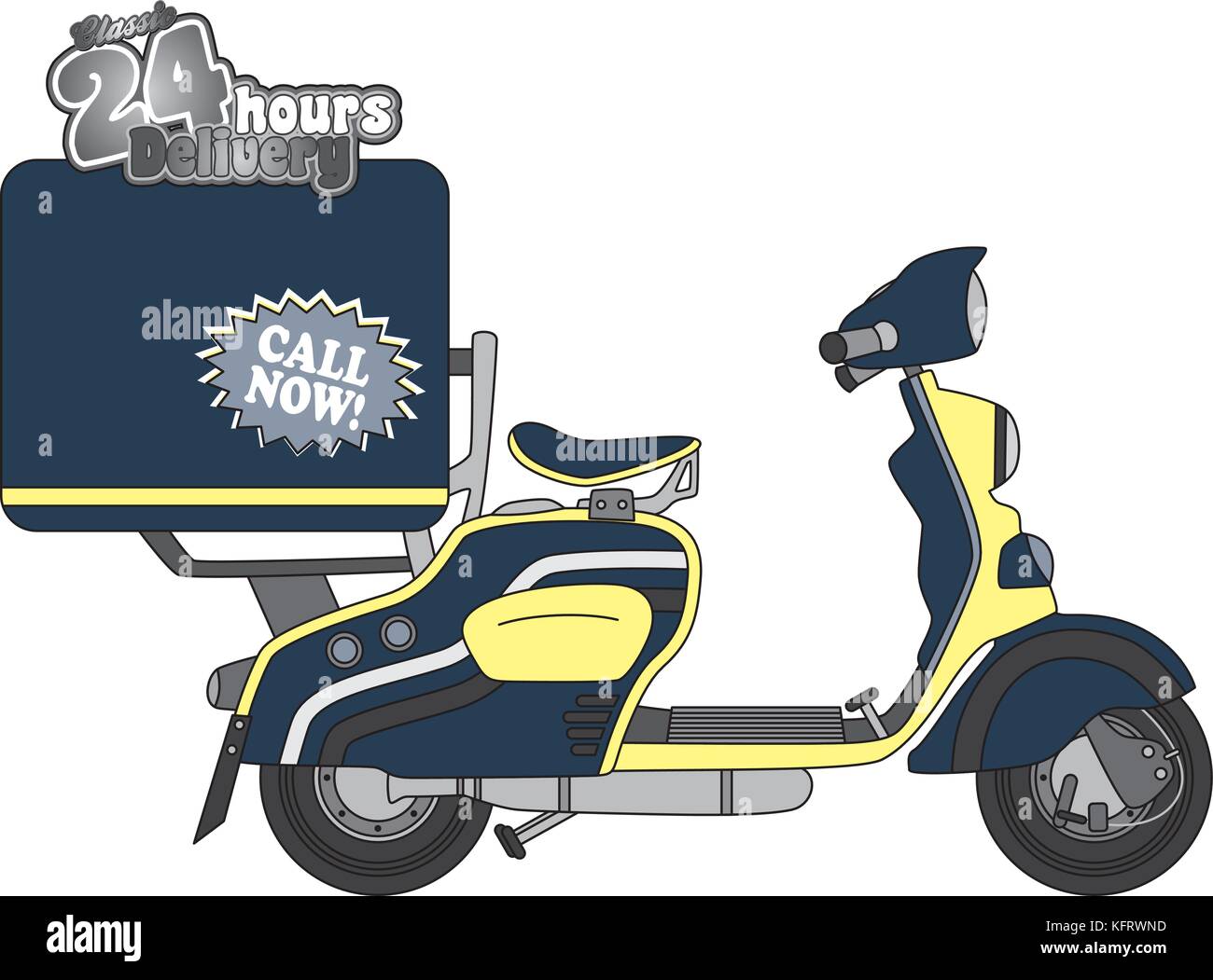 editable motorcycle theme vector graphic art design illustration Stock ...