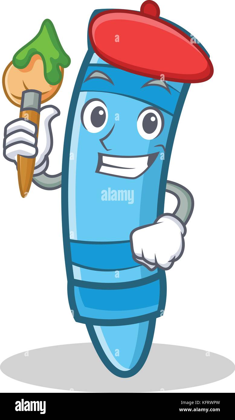 Artist crayon Stock Vector Images - Alamy