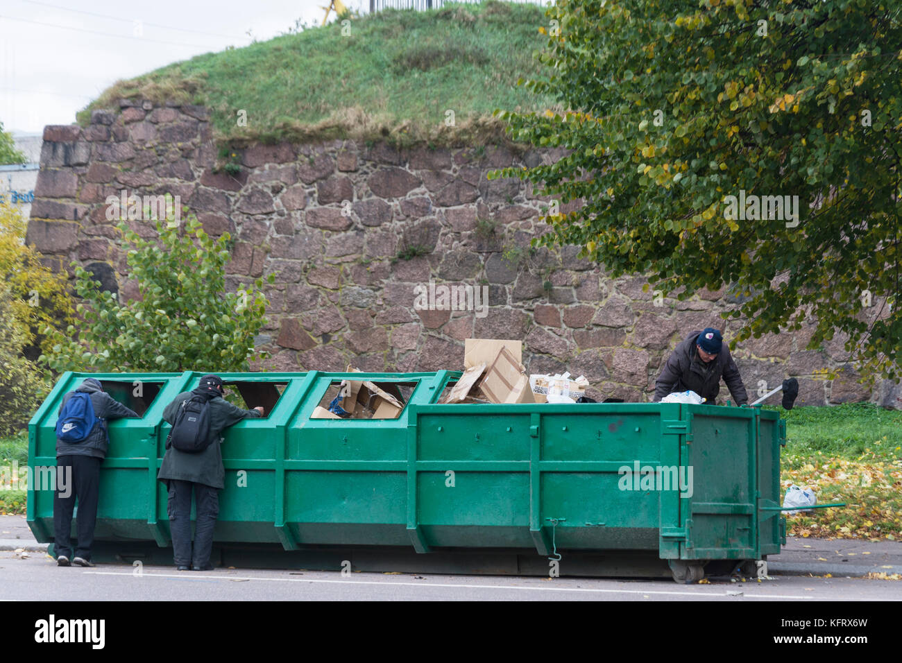 Trash russia hi-res stock photography and images - Alamy