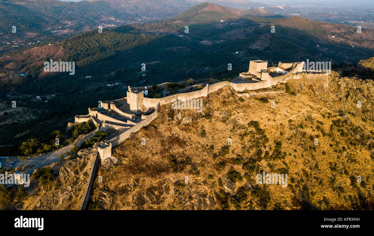 Marvao Castle, Marvao, Portugal Stock Photo - Alamy