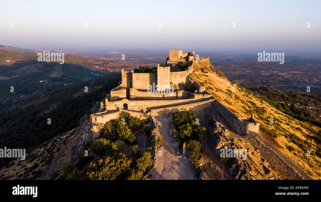 Marvao Castle, Marvao, Portugal Stock Photo - Alamy