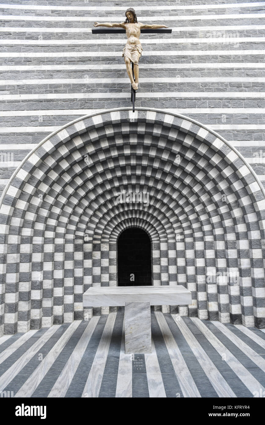 Switzerland Mario Botta Architecture Chapel High Resolution Stock ...