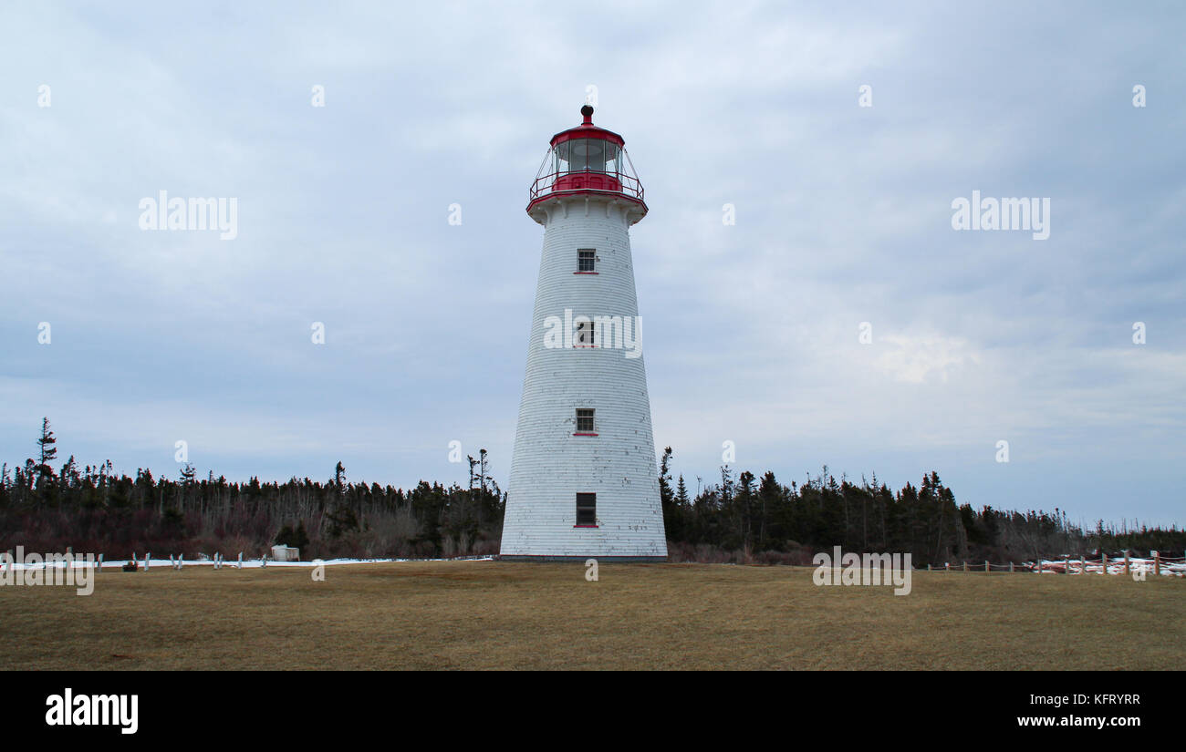 Lighthouse in Prince Edward Island, Canada Stock Photo - Alamy