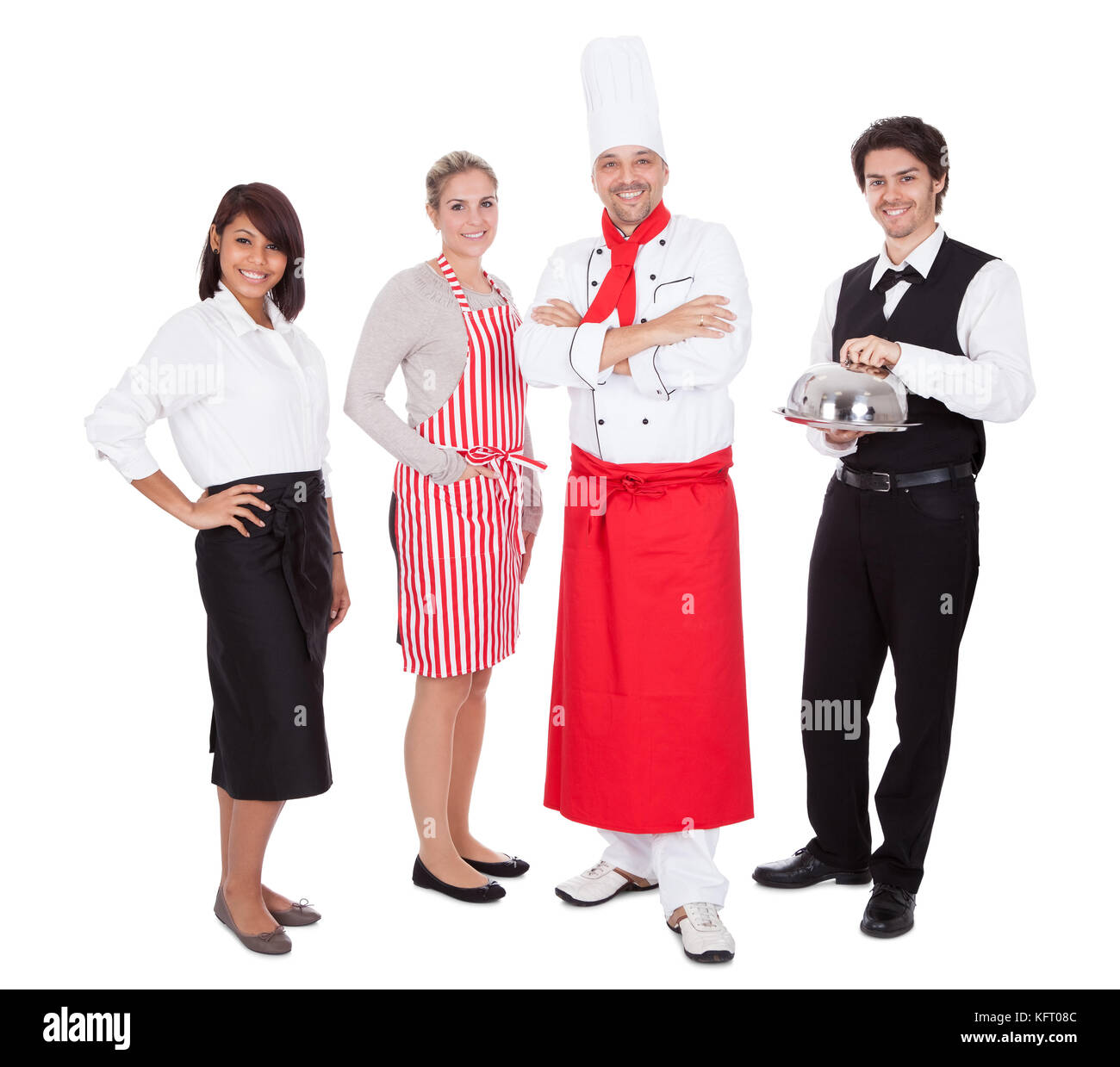 Waiter restaurant Cut Out Stock Images & Pictures - Alamy