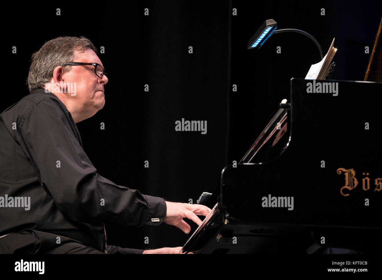 Steve Melling on piano with Stan Tracey Legacy Band, Scarborough Jazz ...