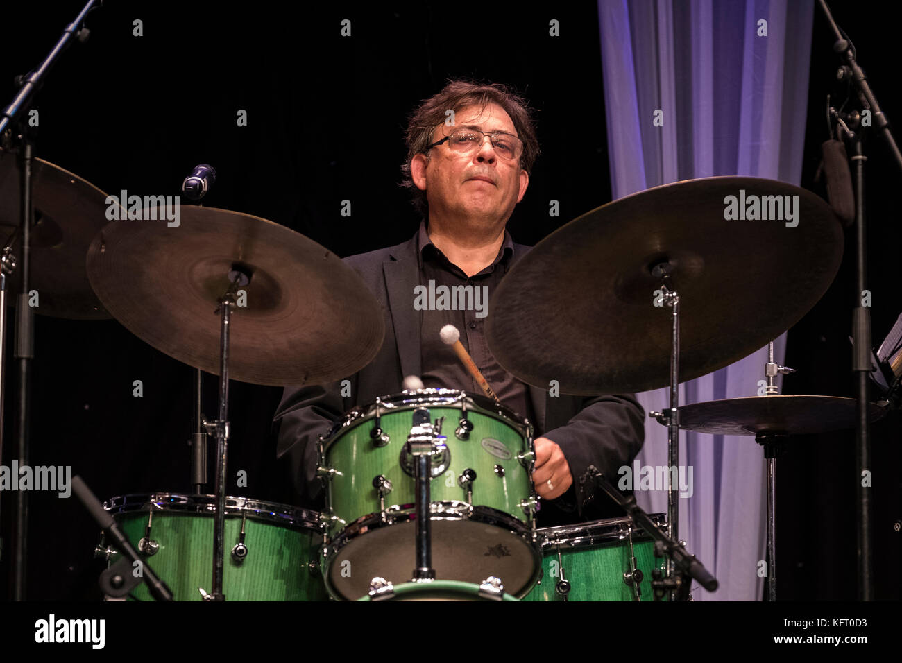 Clark Tracey drums with Stan Tracey Legacy Band, Scarborough Jazz ...
