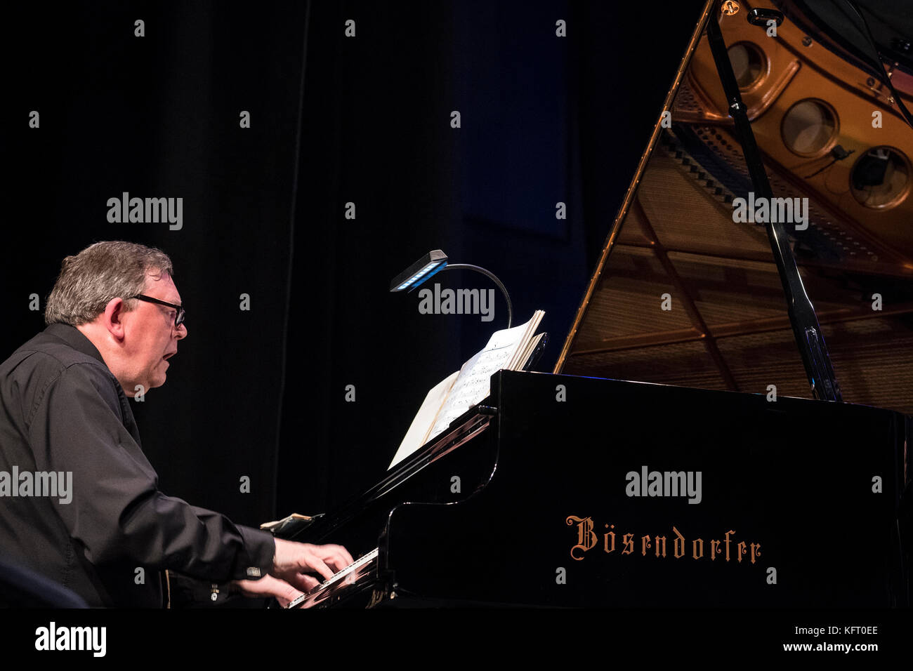 Steve Melling on piano with Stan Tracey Legacy Band, Scarborough Jazz ...