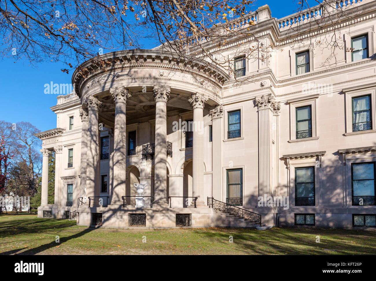 Vanderbilt Mansion Rear View Vanderbilt Mansion National Historic Site