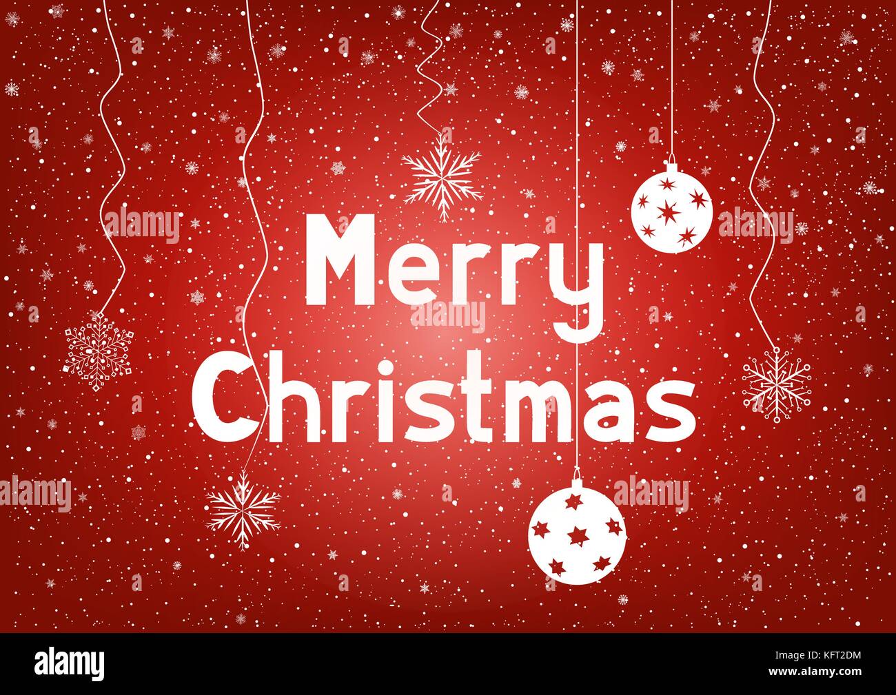 Beautiful festive red christmas Stock Vector Images - Alamy