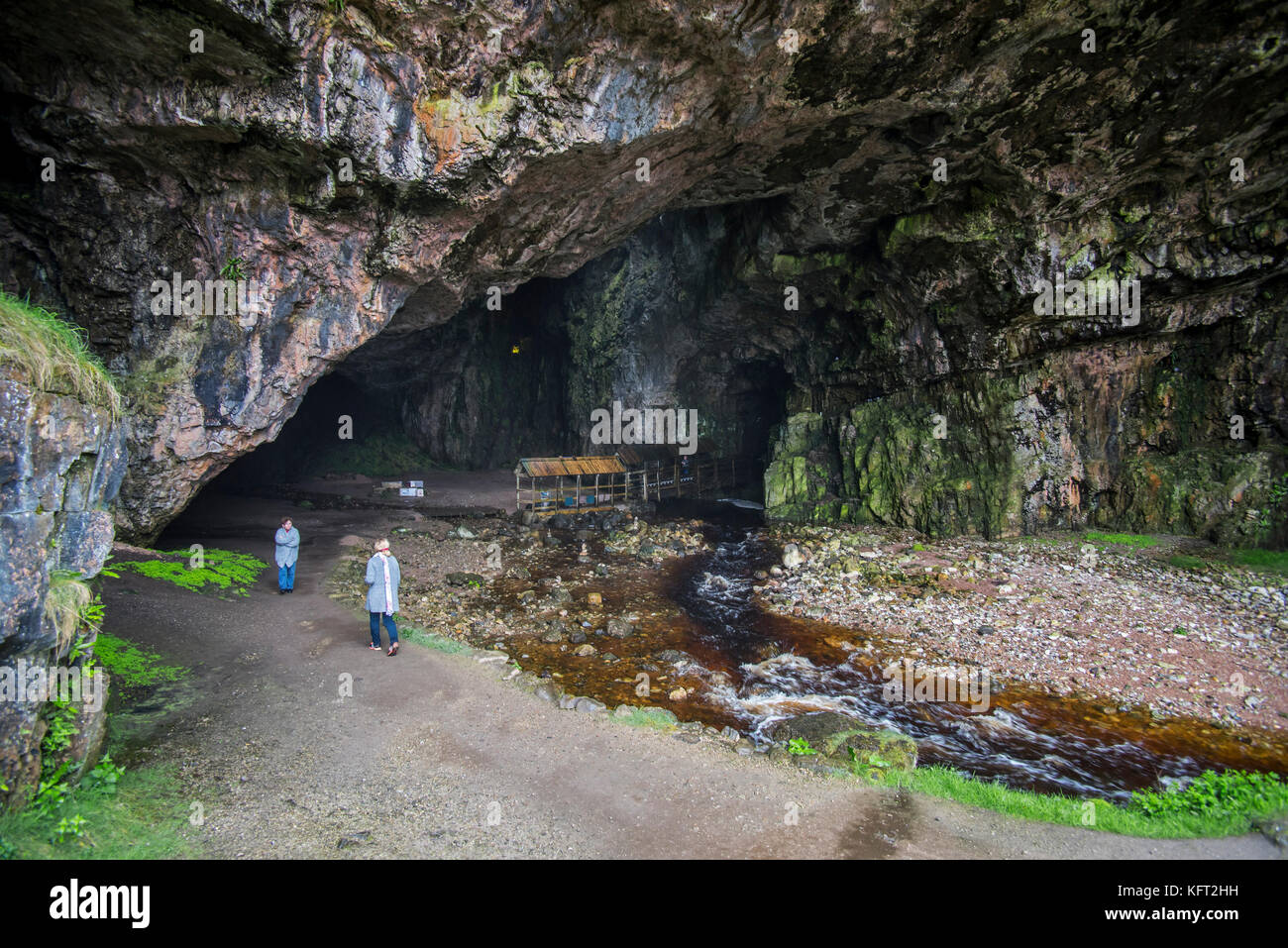 Scotland cave caves hi-res stock photography and images - Alamy