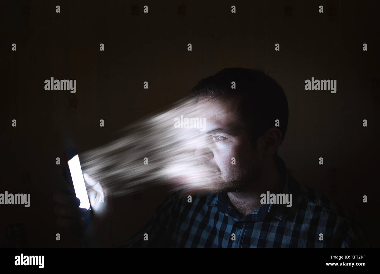 Sucked into screen hi-res stock photography and images - Alamy