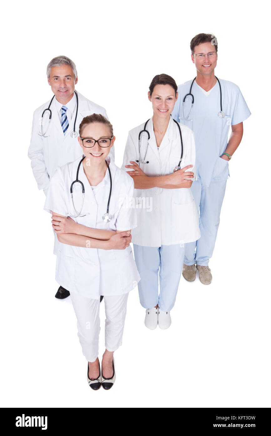 Nurses standing Cut Out Stock Images & Pictures - Alamy