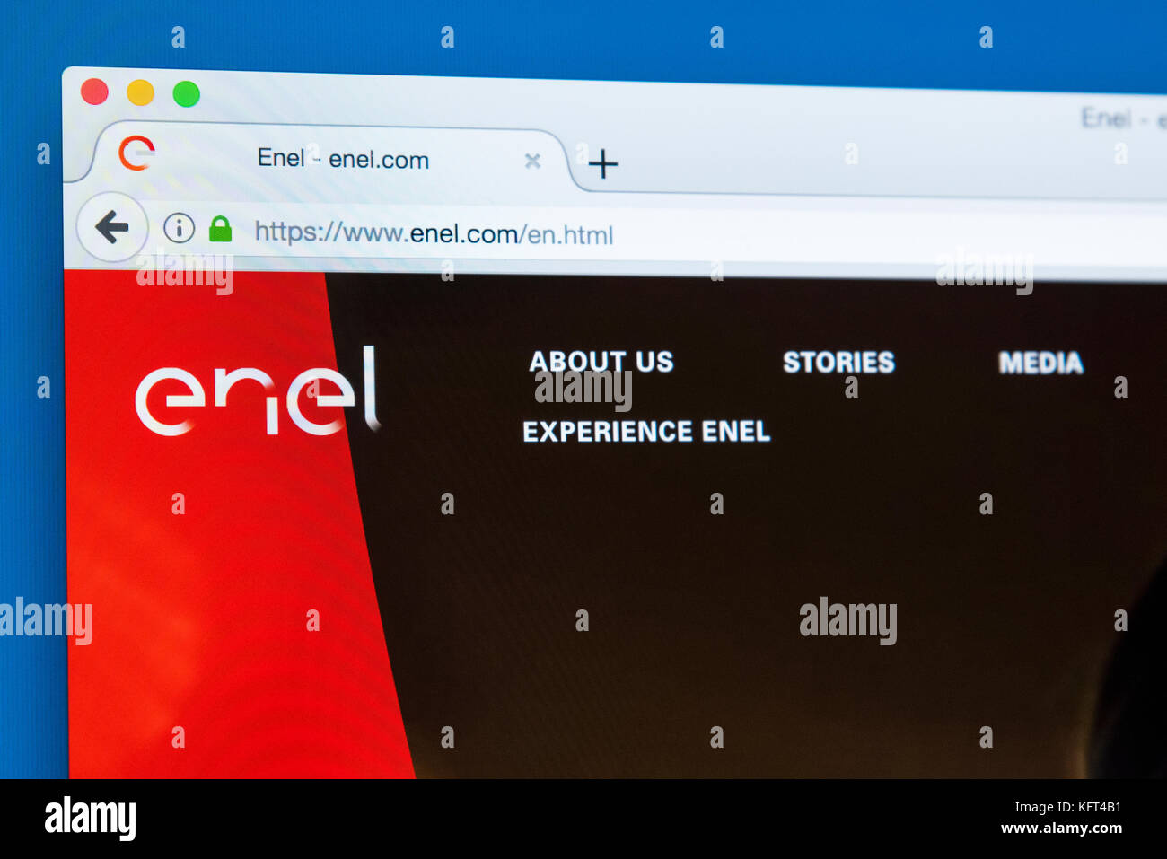 Enel logo hi-res stock photography and images - Alamy