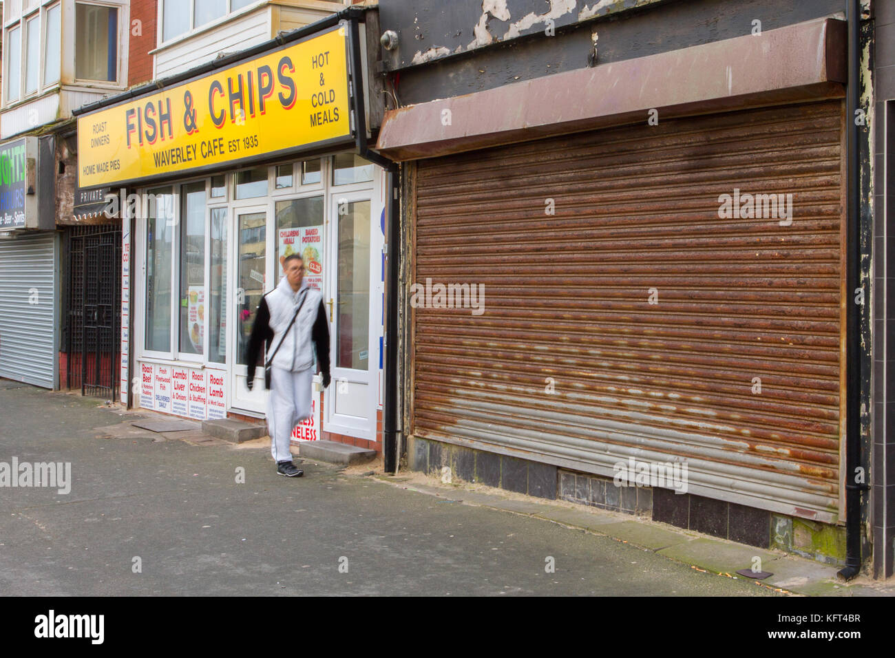 Business slows down due to declining tourism in Blackpool, Lancashire ...