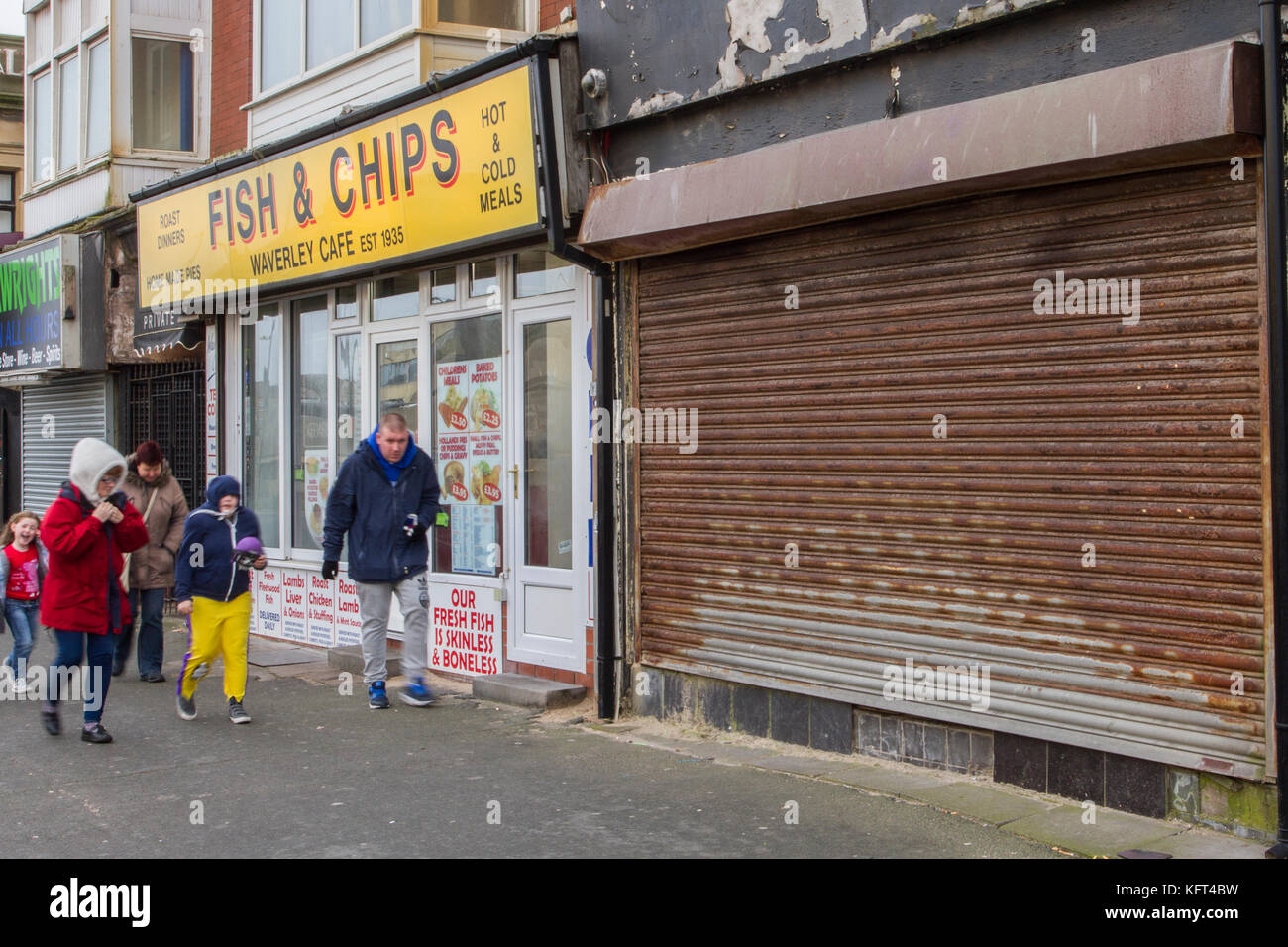 Business slows down due to declining tourism in Blackpool, Lancashire ...