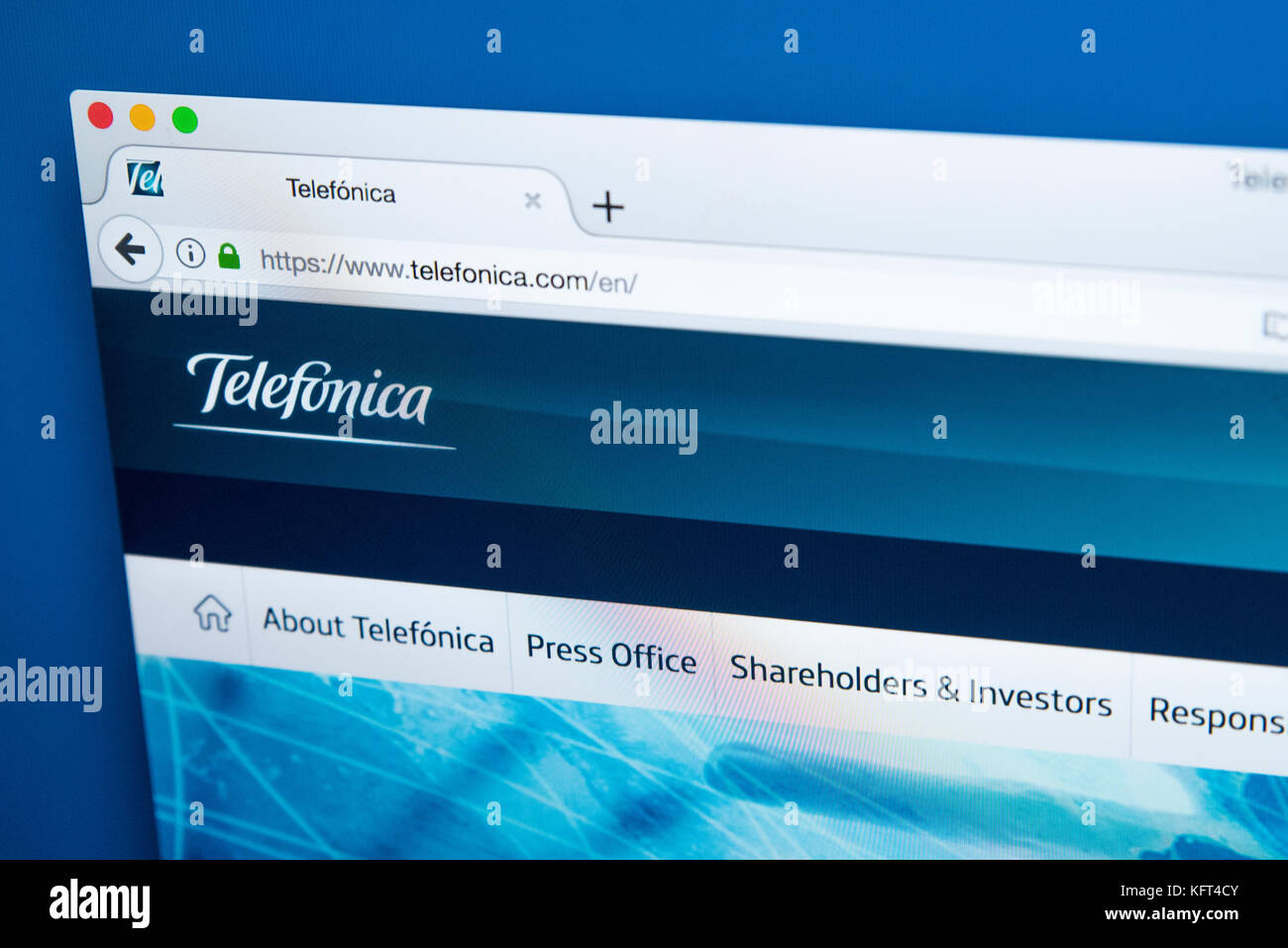 Tele fonica hi-res stock photography and images - Alamy