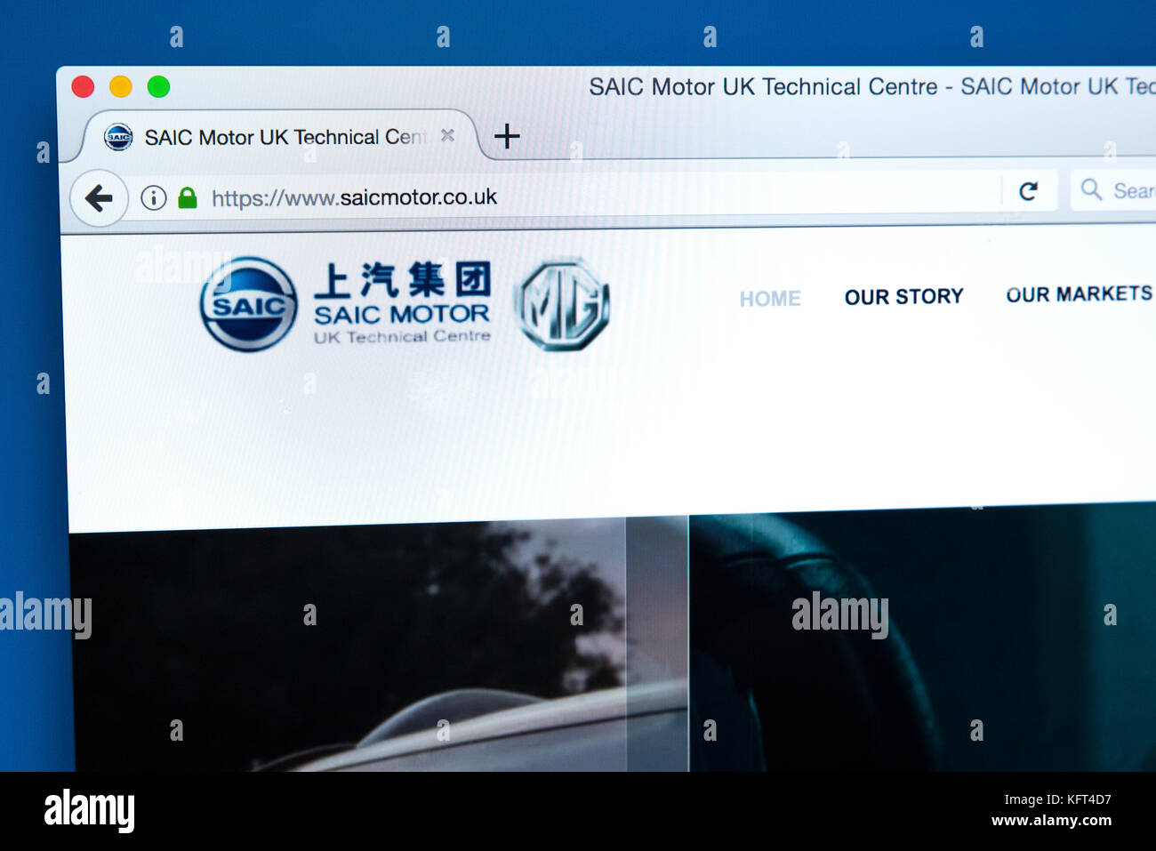 Saic motor logo hi-res stock photography and images - Alamy