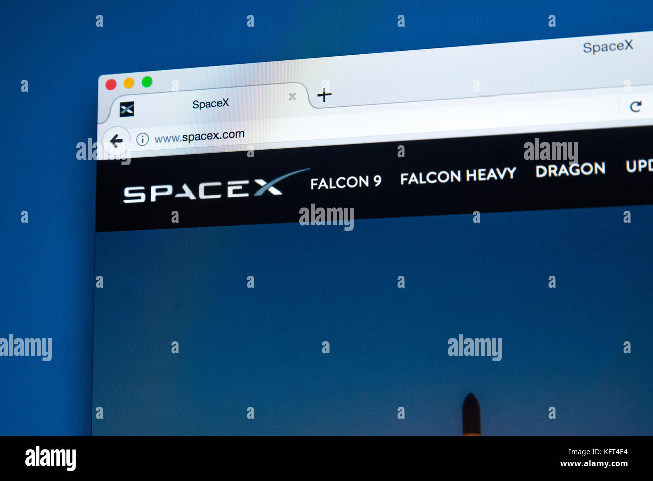Spacex sign hi-res stock photography and images - Alamy