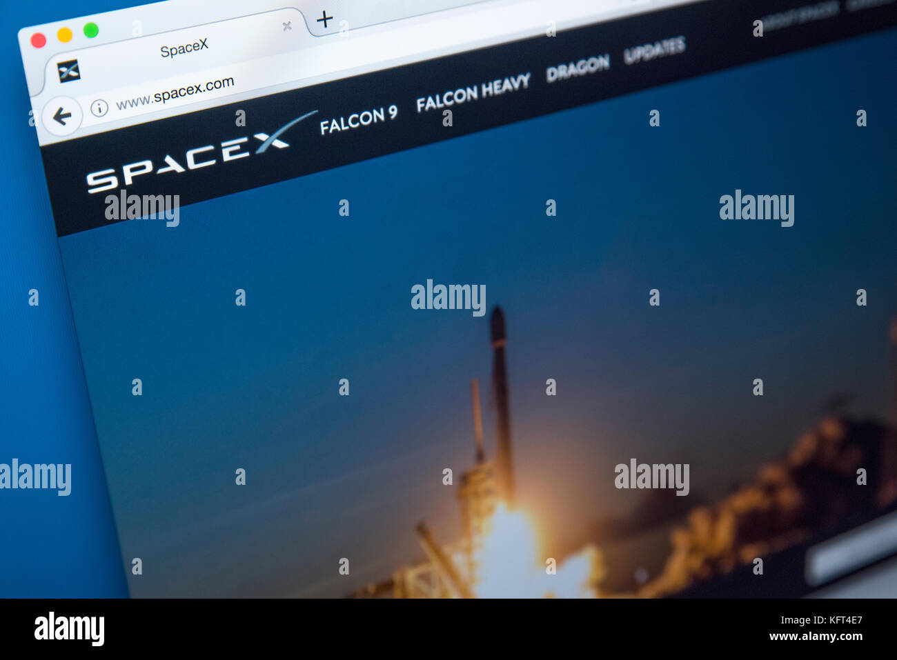 LONDON, UK - OCTOBER 17TH 2017: The homepage of the official website ...