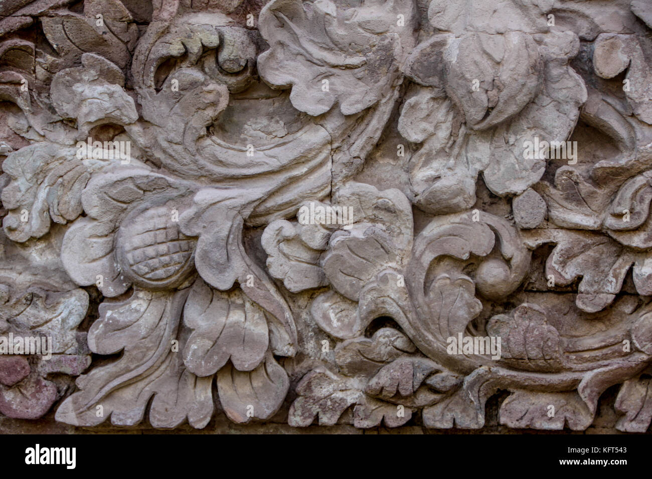 Sculpture in an Indonesian temple - Bali - Indonesia Stock Photo - Alamy