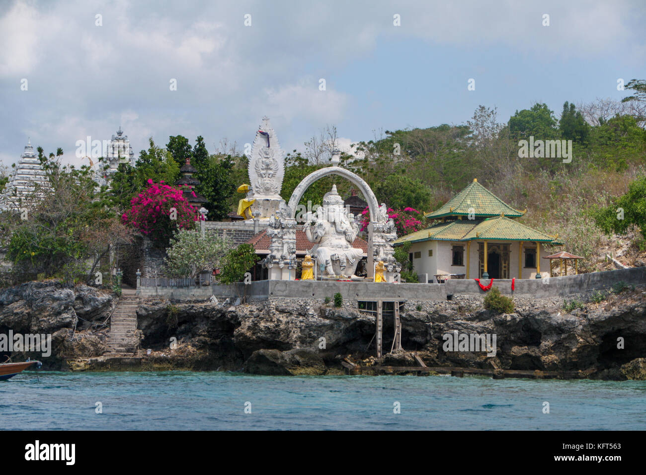 Hindu temple and seaside landscape, Bali, Indonesia Stock Photo - Alamy