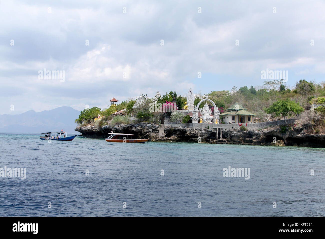 Hindu temple and seaside landscape, Bali, Indonesia Stock Photo - Alamy