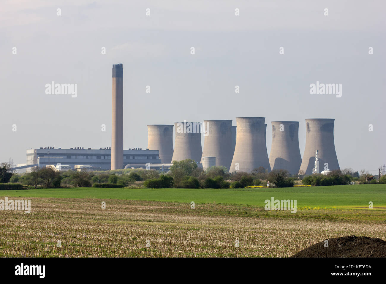 Eggborough Coal Fired Power Station, Knottingly, North Yorkshire Stock ...