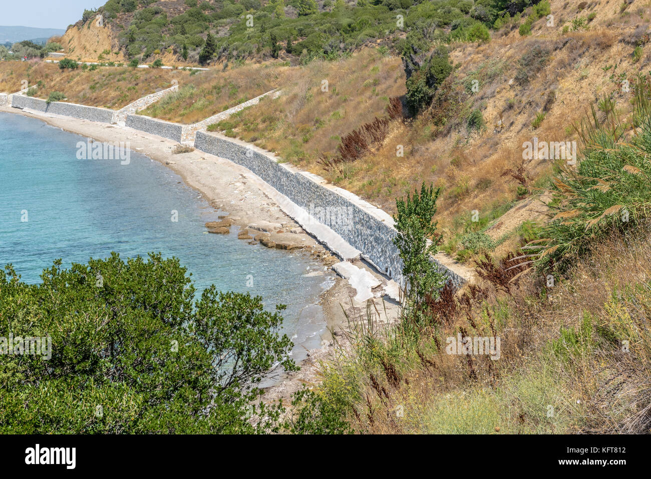 ANZAC cove, site of World War I landing of the ANZACs on the Gallipoli ...